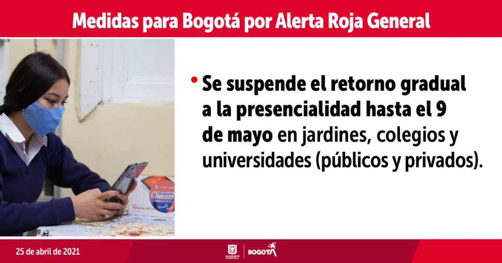 Alerta Roja General en Bogotá por elevado número de casos COVID-19 ...